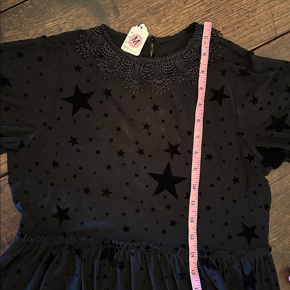 Disturbia | Dresses | Disturbia Goth Star Babydoll Dress | Poshmark